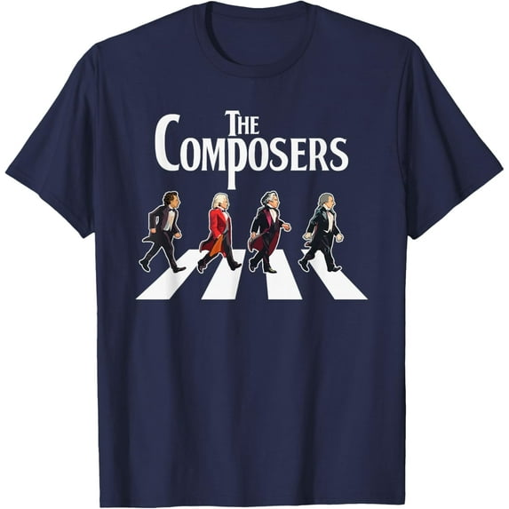 Composers Men Women Kids Funny Classic Music T-Shirt - Walmart.com