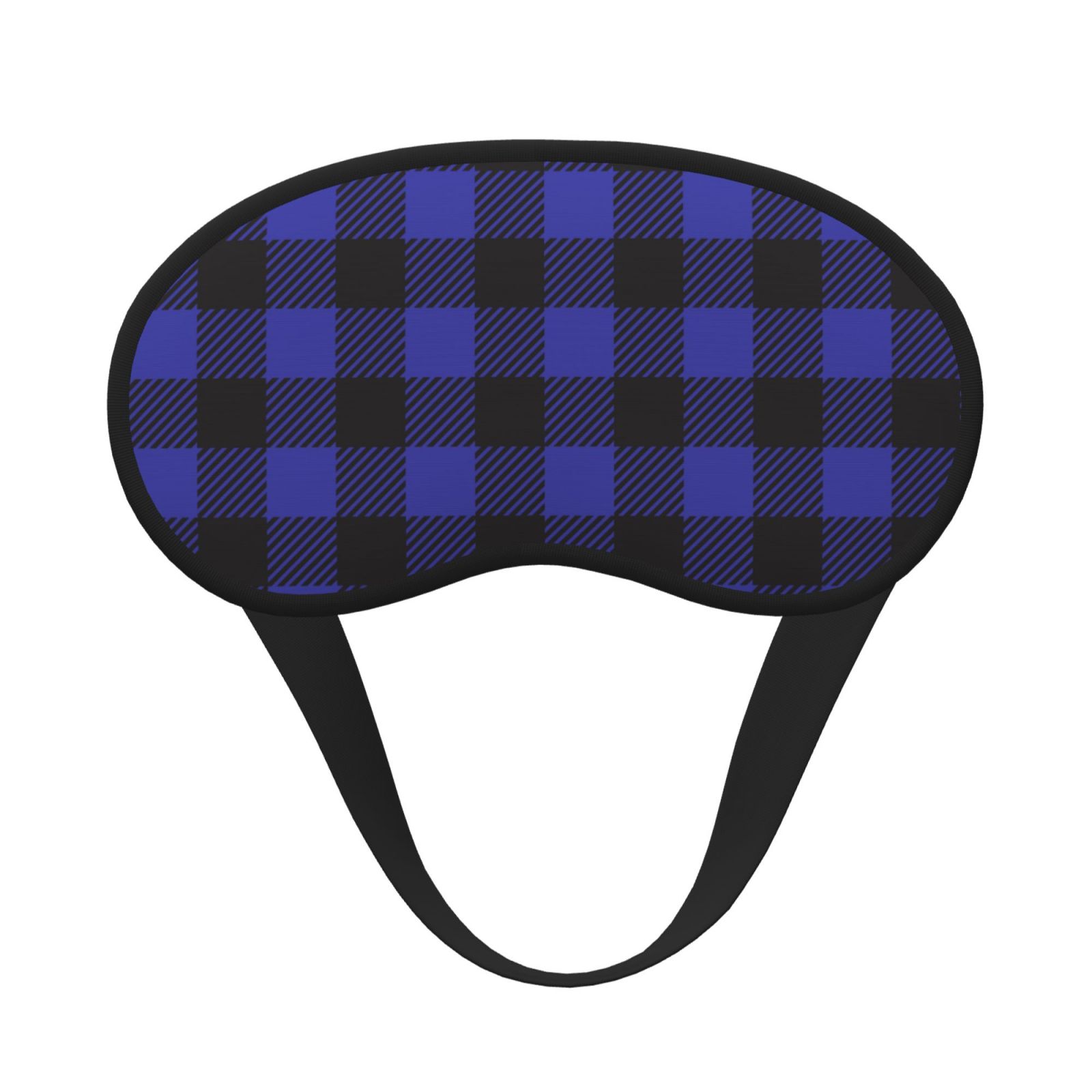 Composite Cloth Black Edge Eye Mask 7.7×3.9in Soft Elastic Elastic ...