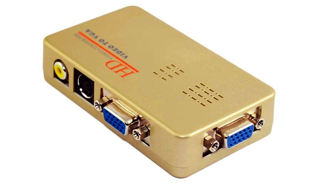 Composite RCA S-Video To VGA Scaler With Picture-In-Picture Support ...