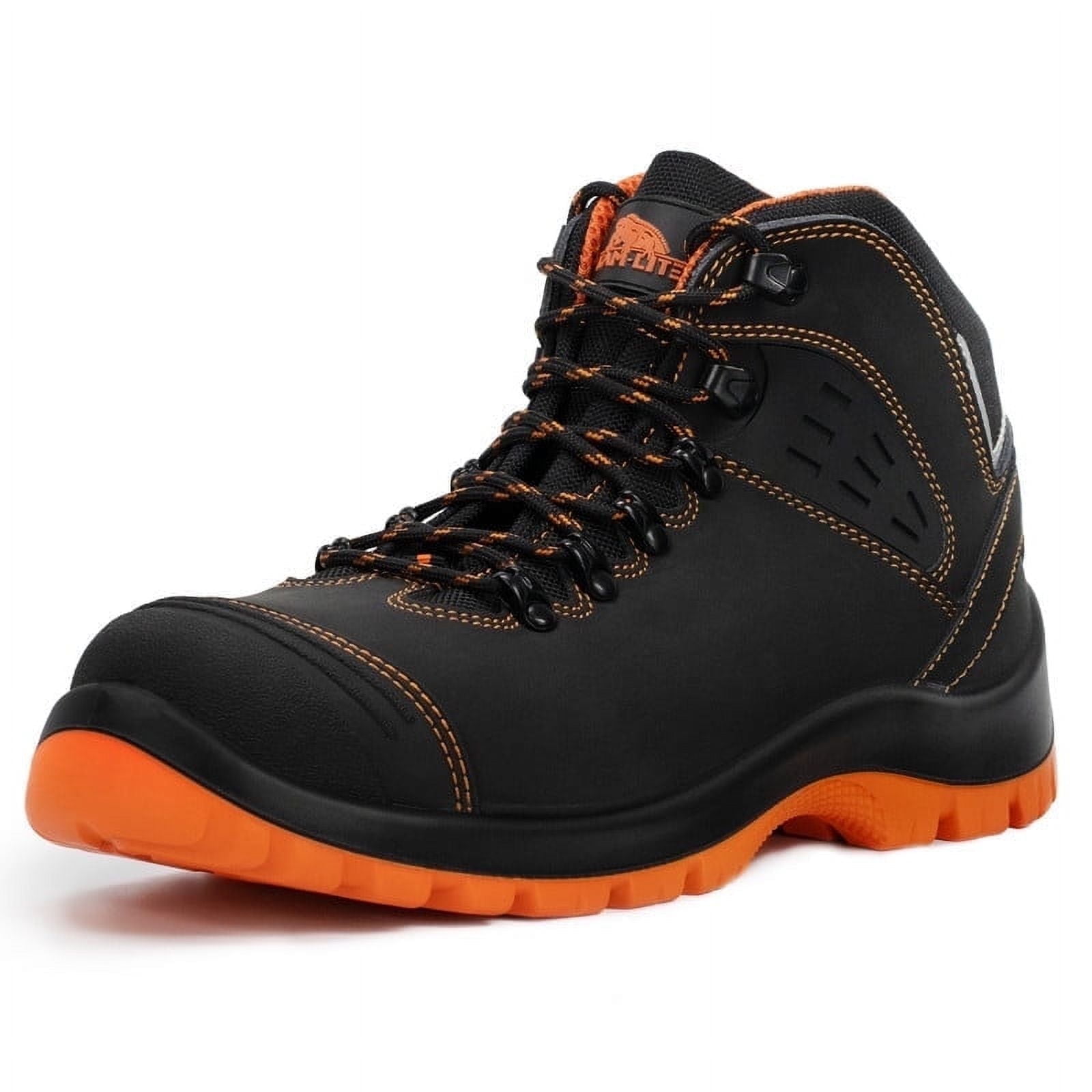 Men’s Composite Toe Work Boots – Waterproof, Slip-Resistant ...