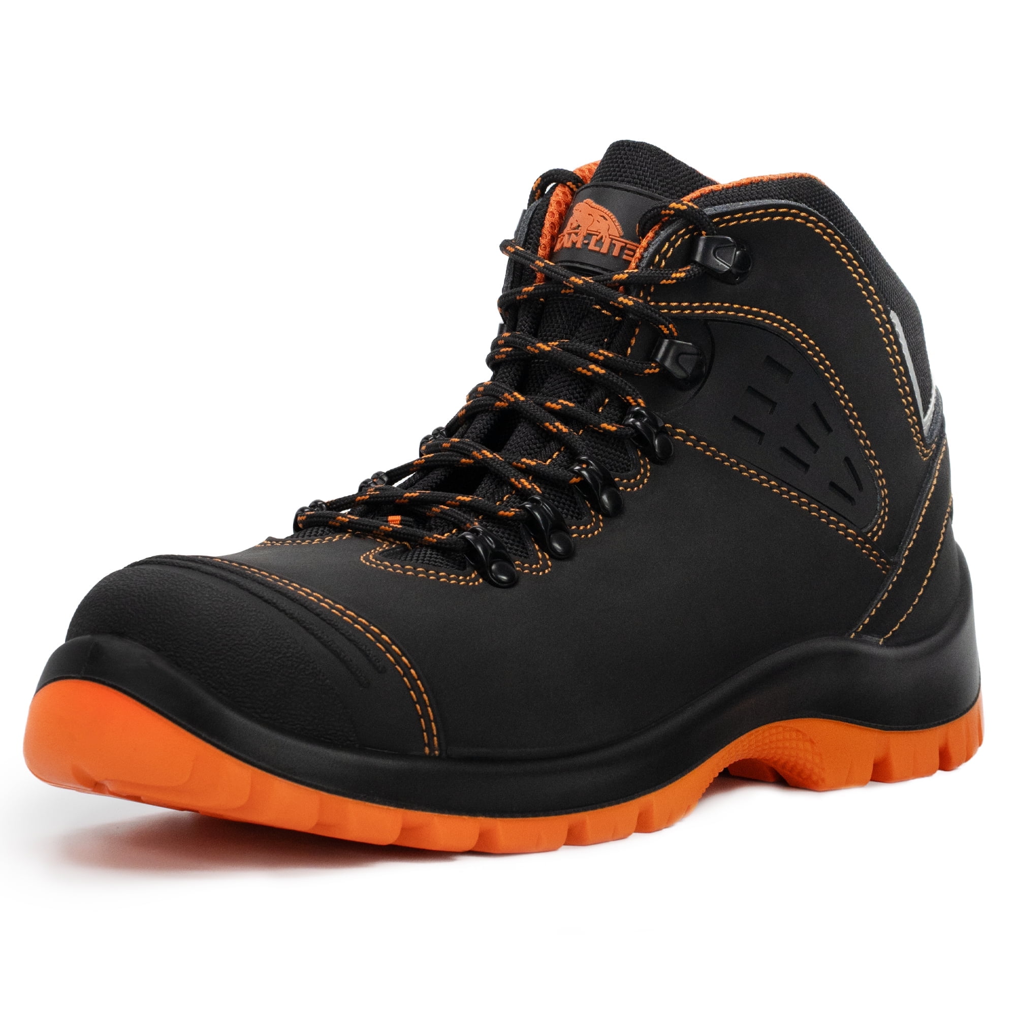 Men’s Composite Toe Work Boots – Waterproof, Slip-Resistant ...