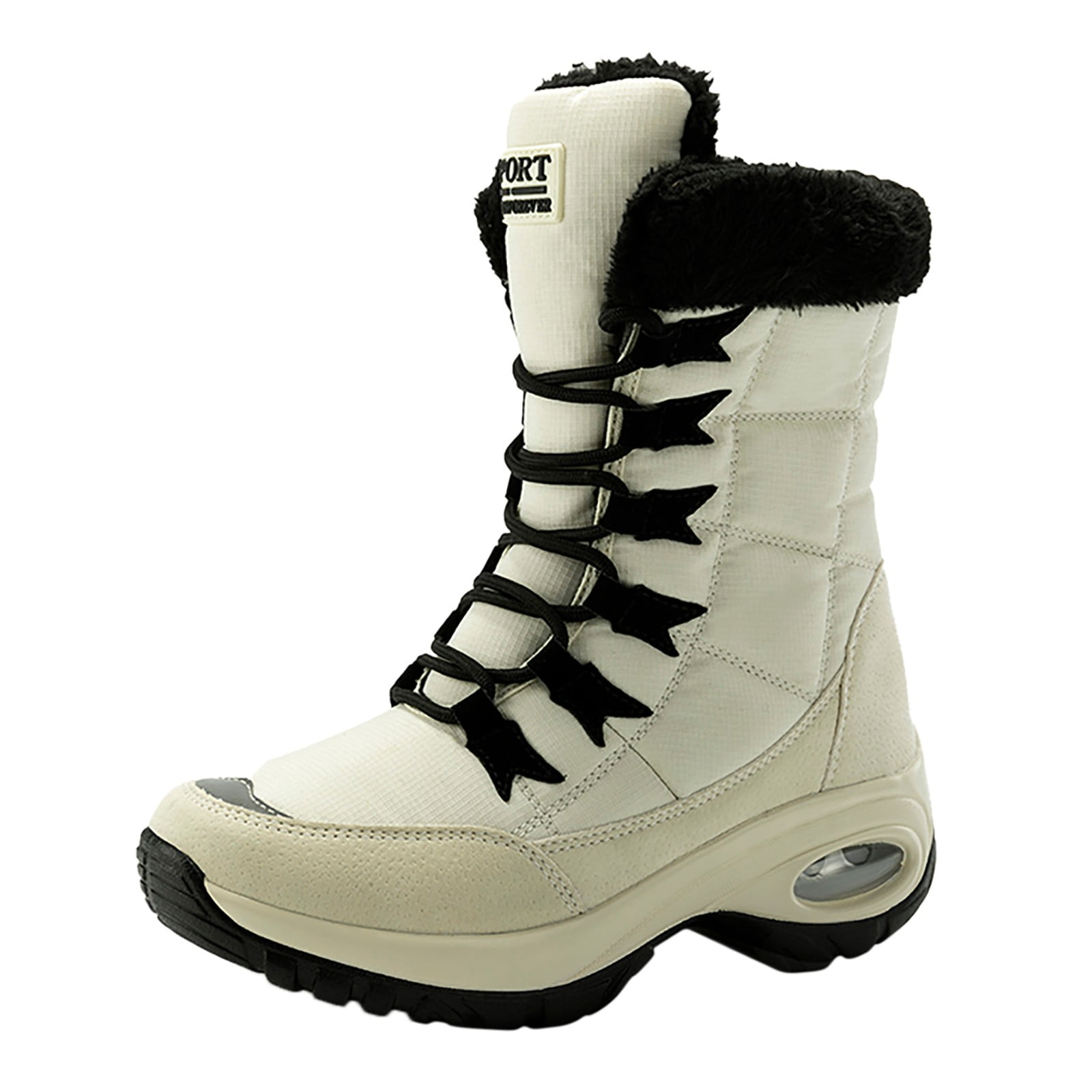 Composite Toe Work Shoes for Men Men Waterproof Hiking Boot Shoes ...