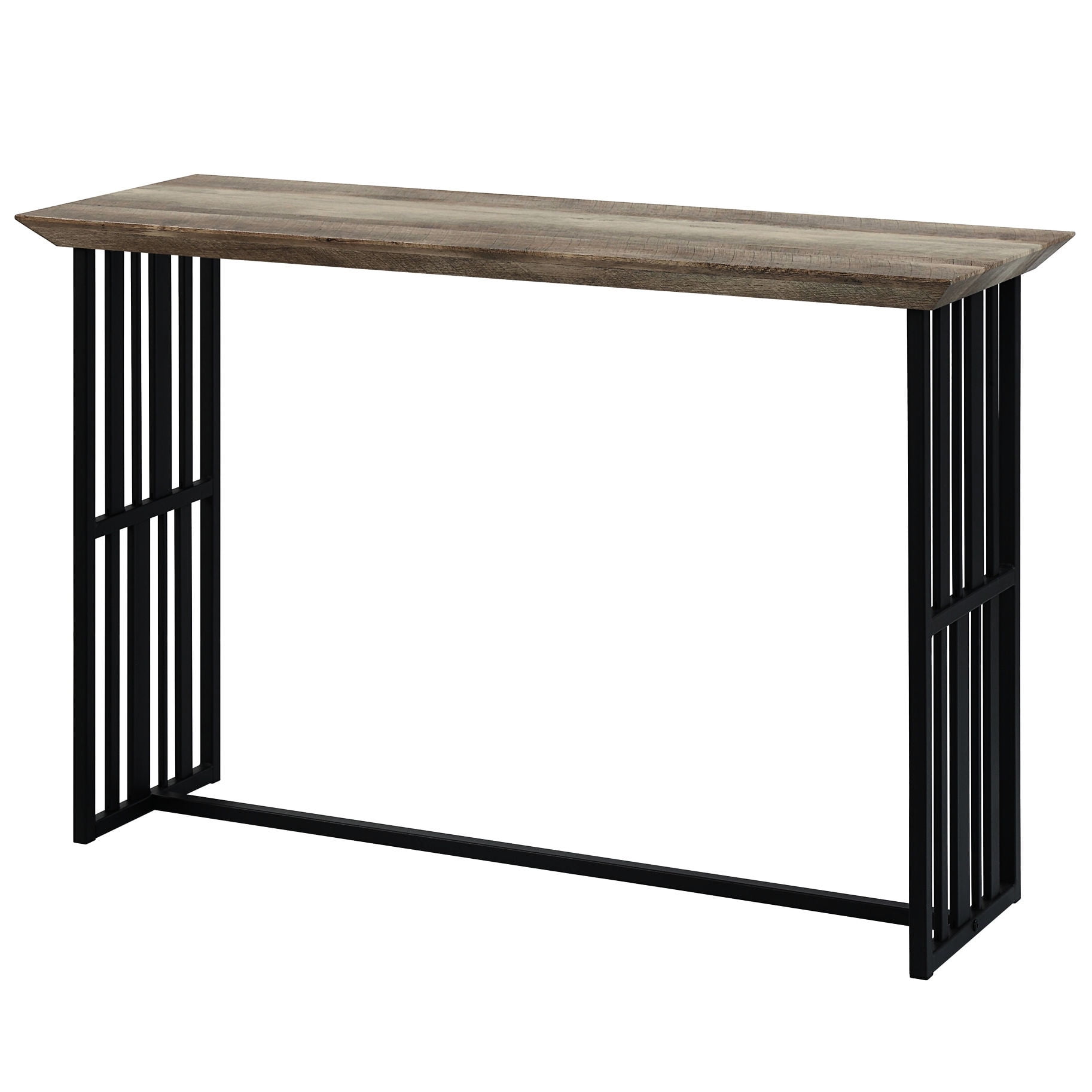 Composite Wood and Metal Sofa Table for Living Room with Stable Build ...