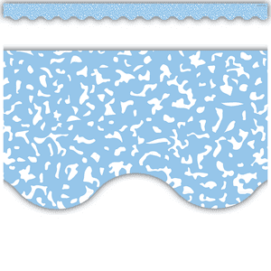Composition Blue Scalloped Border Trim [TCR9313] - Walmart.com