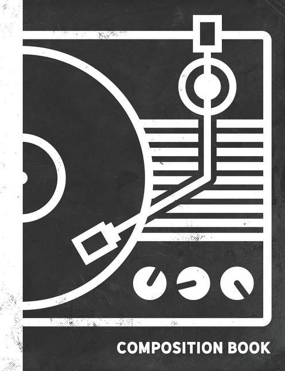 Composition Book: A Retro Notebook for Vinyl & Music Lovers (Paperback ...