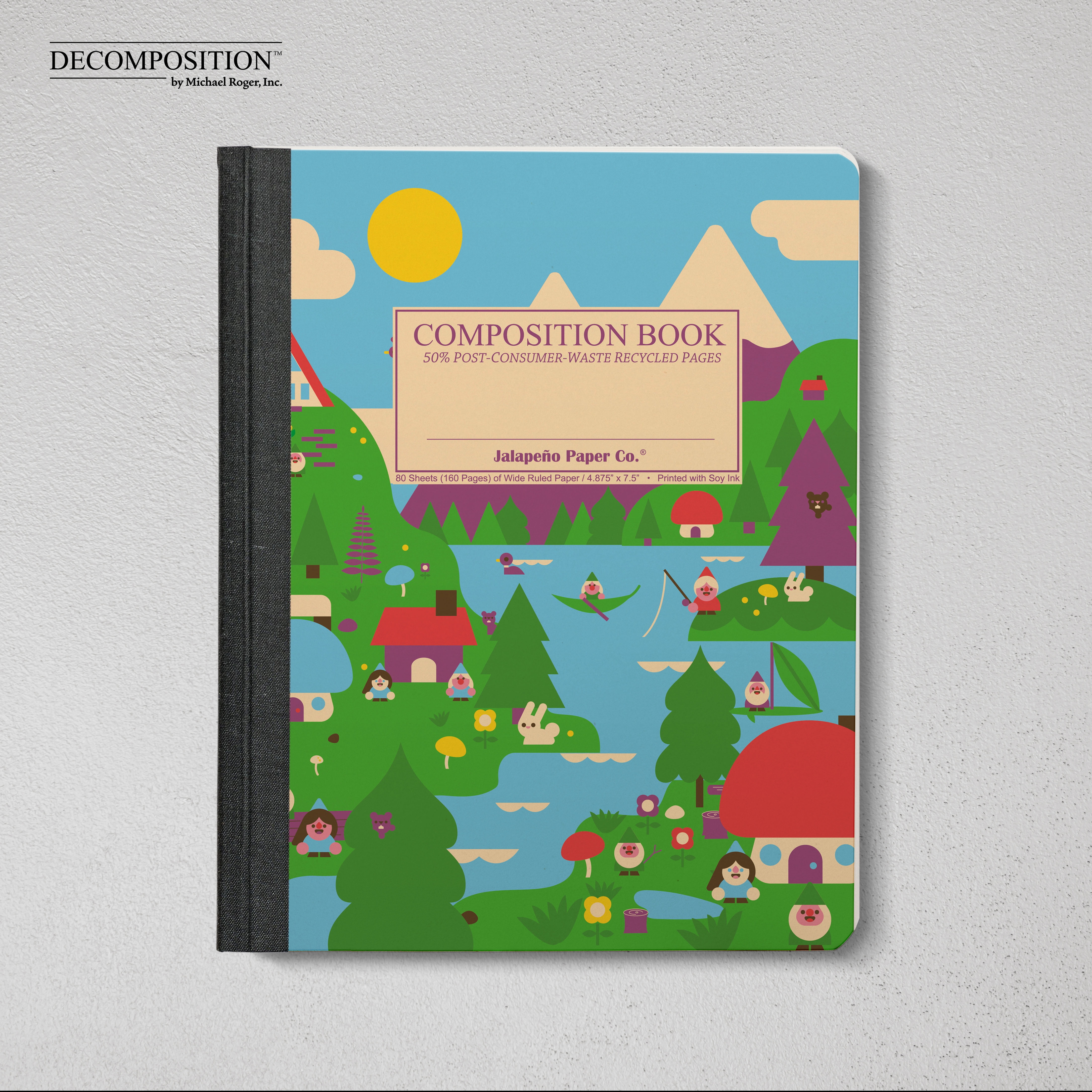 Composition Book Lake Life - Walmart.com