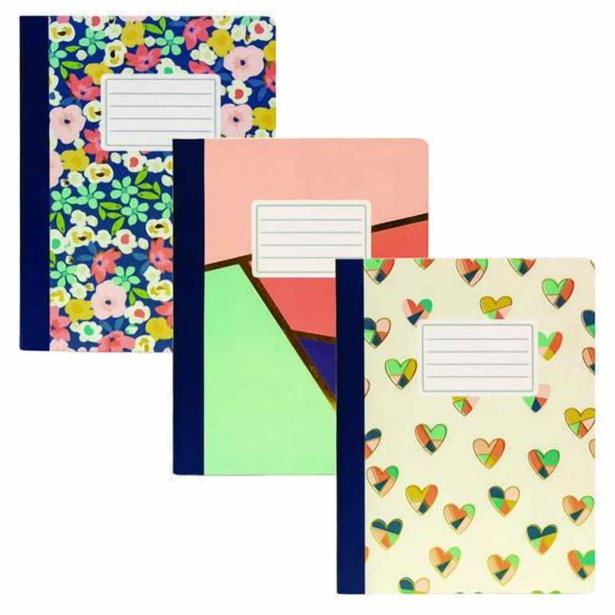 Composition Book, Medium/College Rule, Assorted Cover Colors and ...