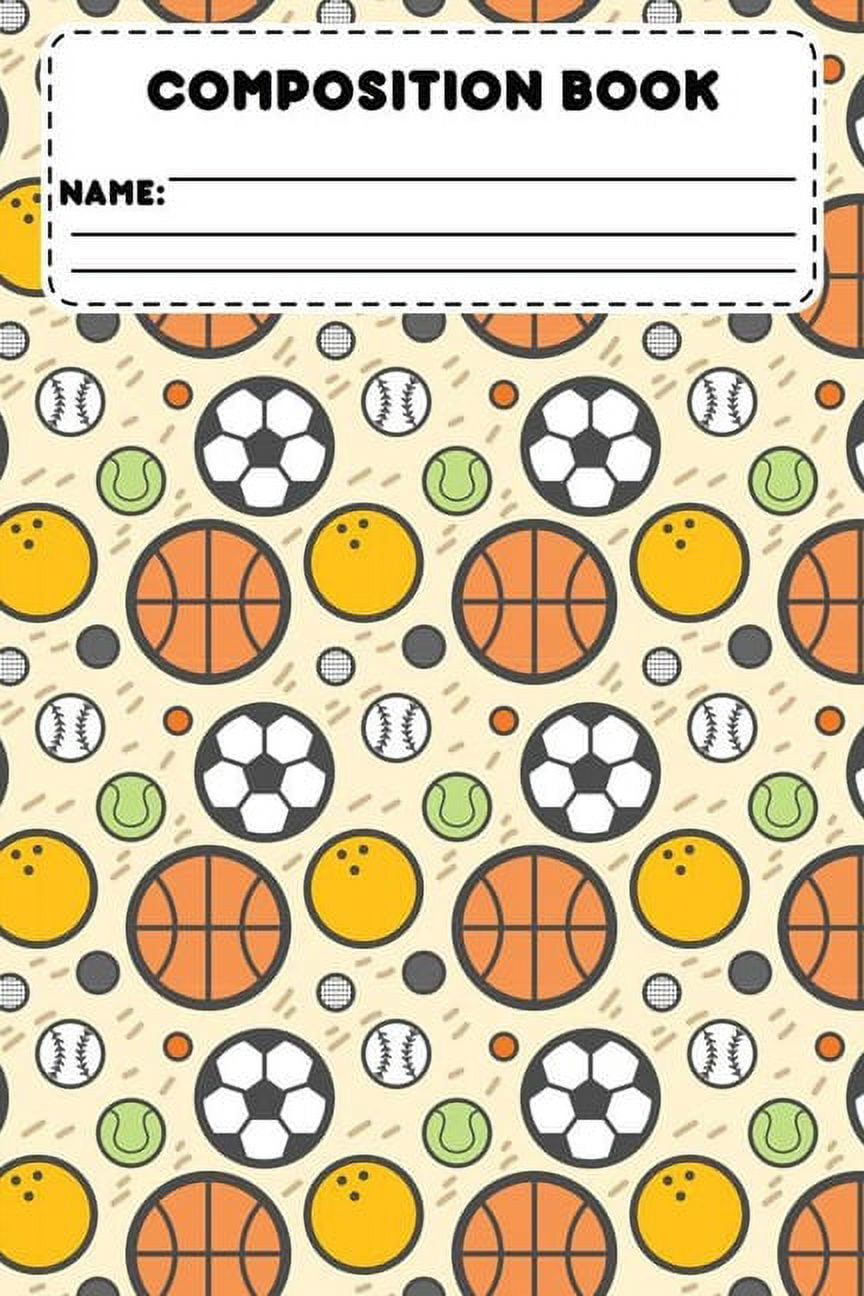 Composition Book: Primary Notebook, Back To School Supplies For Kids ...