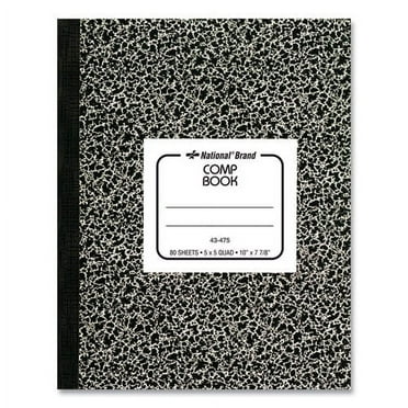 Marble Composition Book, Picture Story Ruled, Pack of 6 - Walmart.com