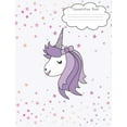 Composition Book: Unicorn Face Back To School Notebook For Girls ...