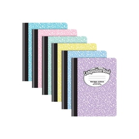Colored Marble Composition Notebooks for Office