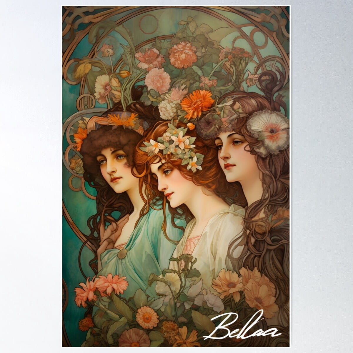 A Composition Of Joy, By Artist Bella Catza, Canvas Decor, Wall Art ...