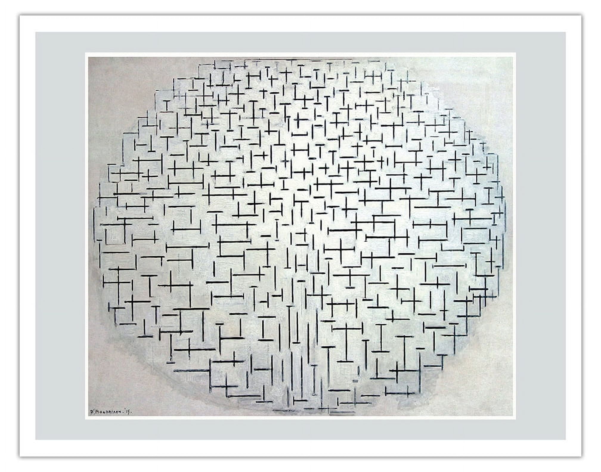 Composition No. 10 Pier and Ocean - From an Original Color Painting by ...