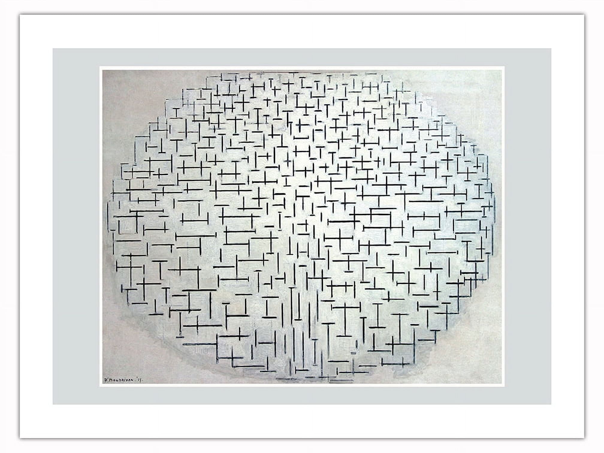 Composition No. 10 Pier and Ocean - From an Original Color Painting by ...