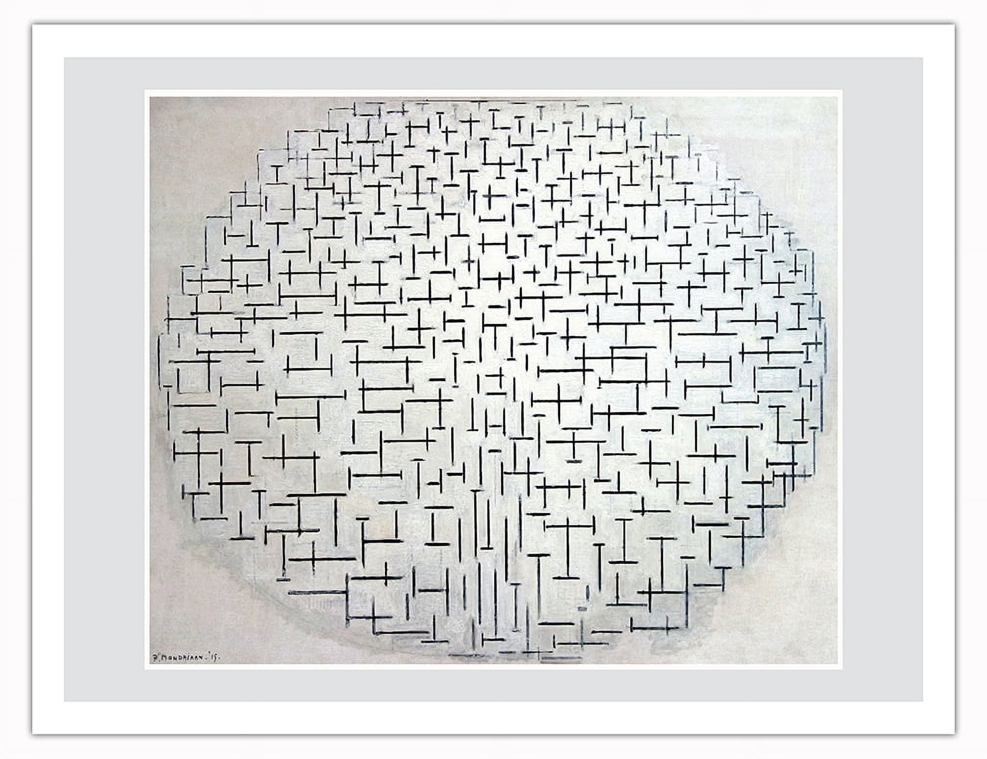 Composition No. 10 Pier and Ocean - From an Original Color Painting by ...