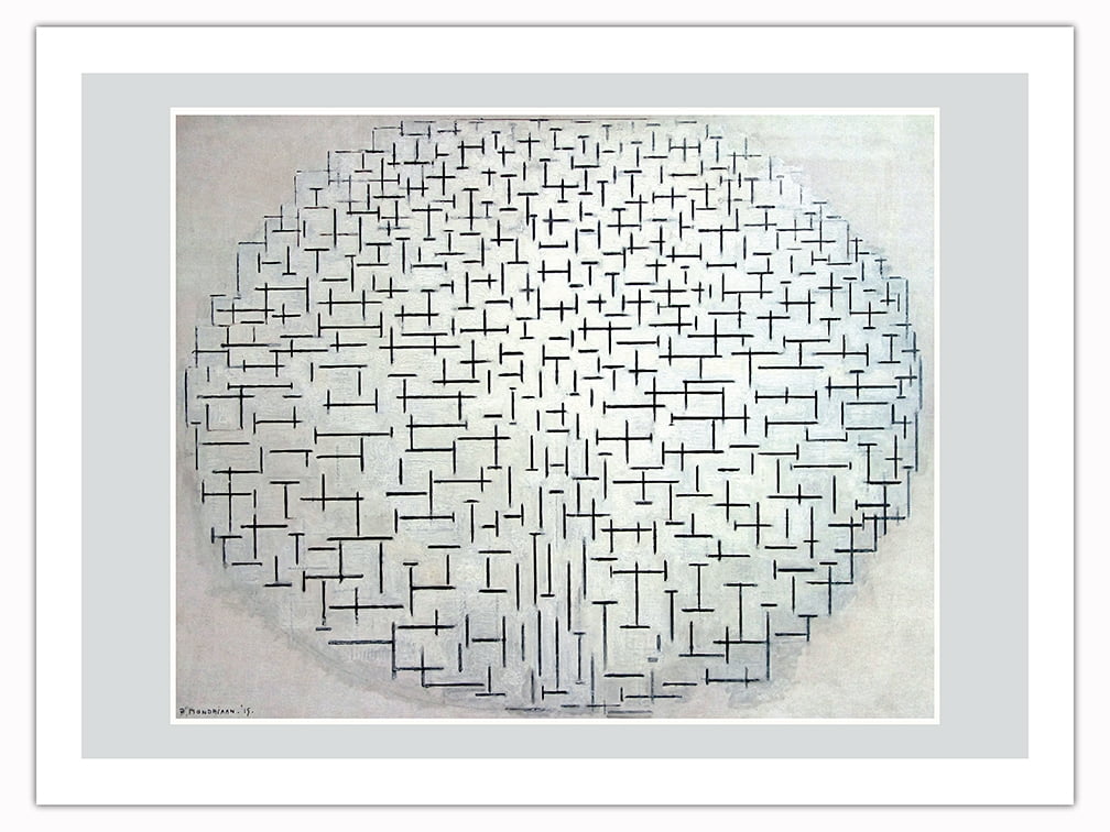 Composition No. 10 Pier and Ocean - From an Original Color Painting by ...