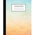 Composition Notebook : Perfect Grunge Water Colour Background Wide ...