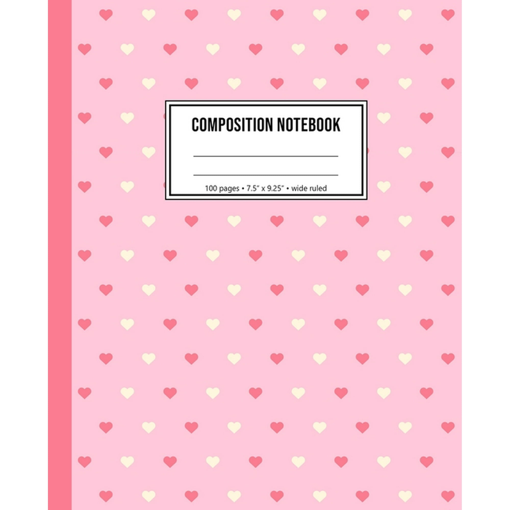 Composition Notebook Pattern