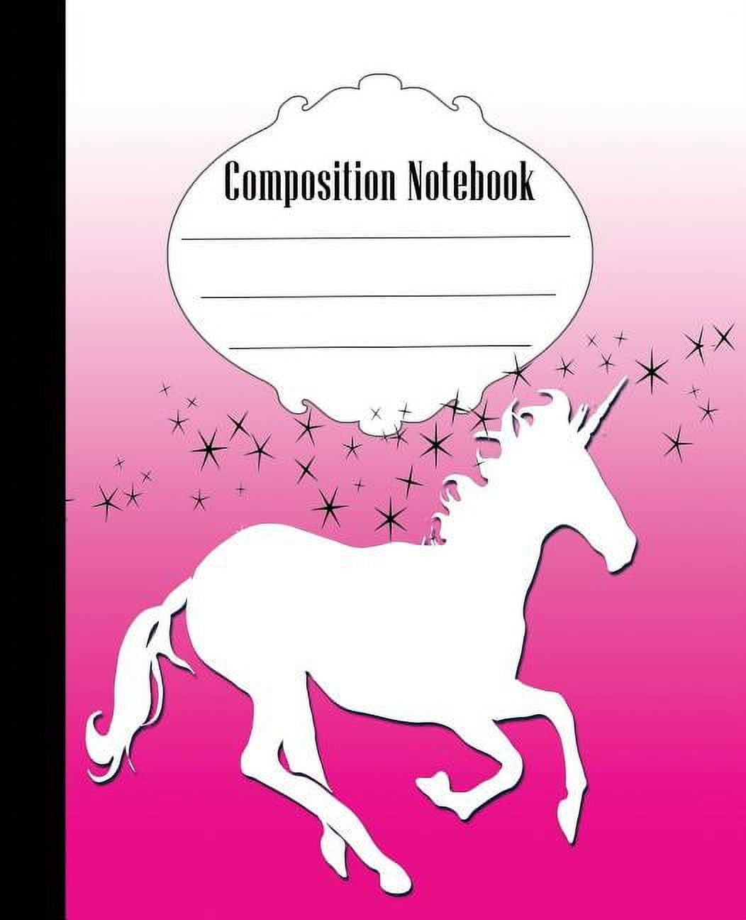 Composition Notebook: Unicorn Composition Notebook Wide Ruled 7.5 x 9. ...