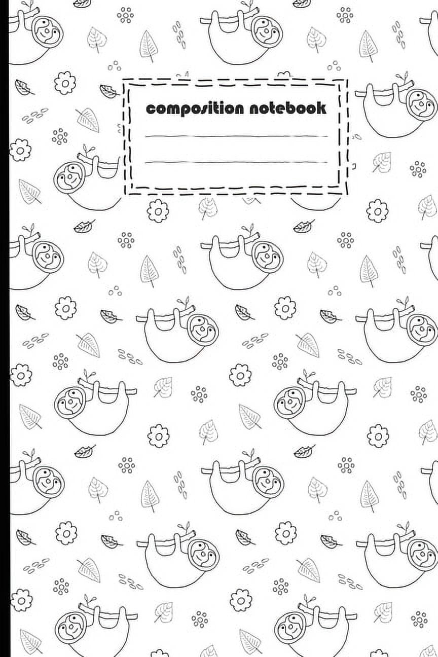 Cartoon Composition Notebook