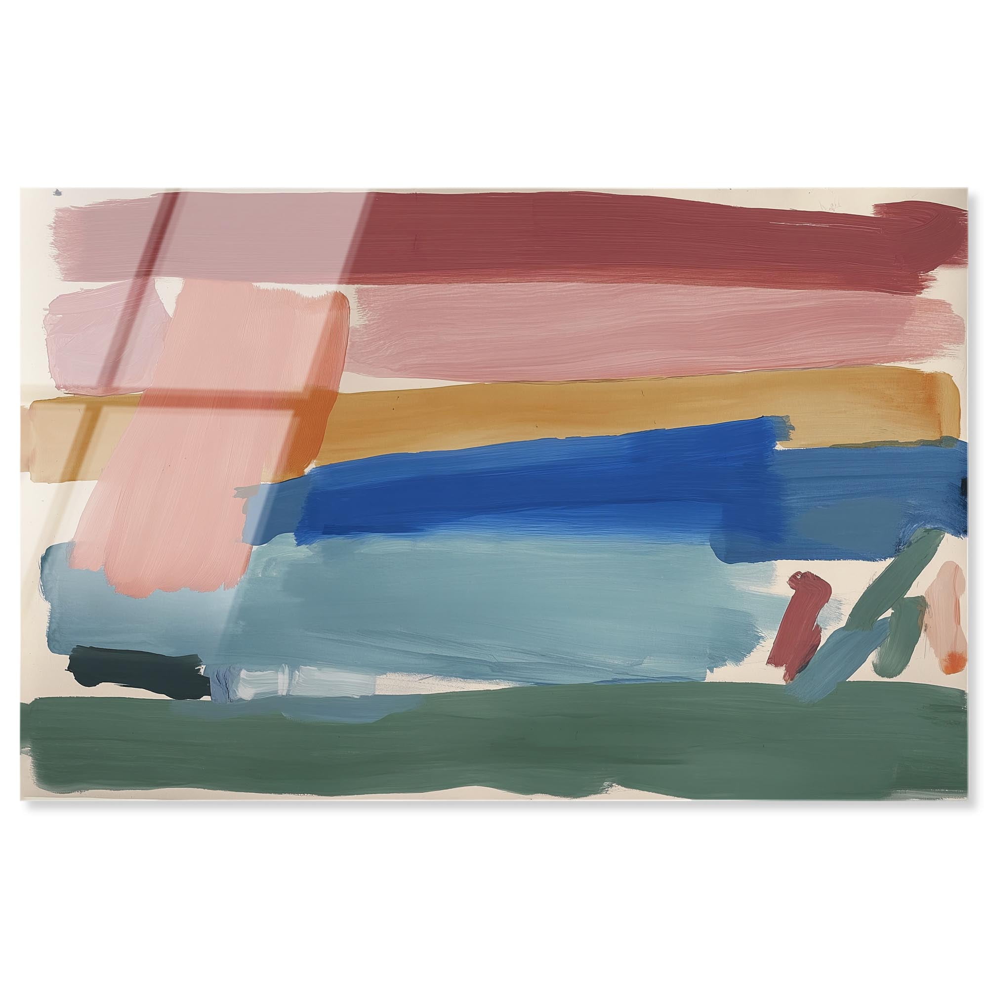 Composition of Swipes II Acrylic Print Abstract Wall Art by Art Remedy ...