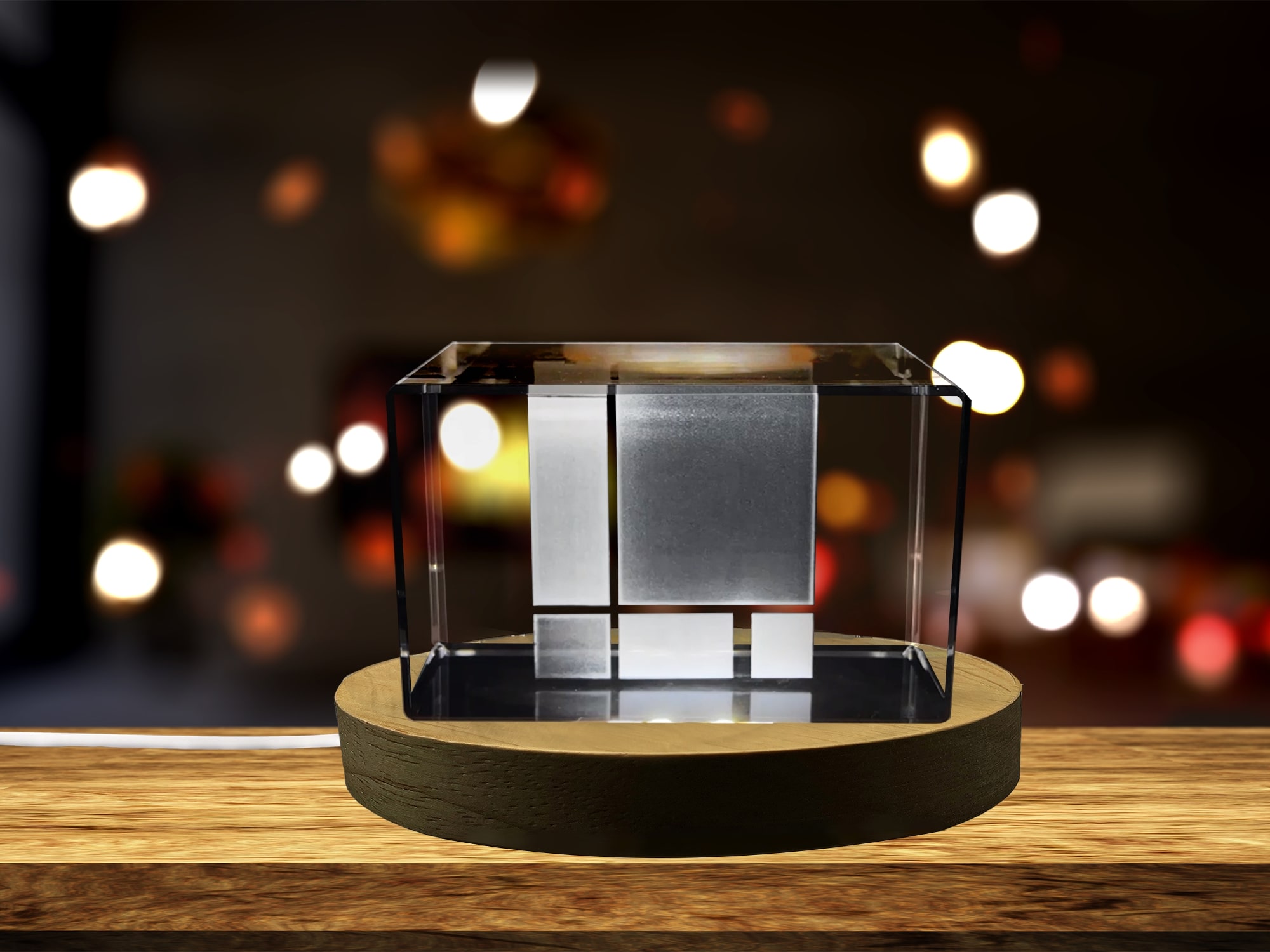 Amlong Crystal Blue Crystal Lotus Flower - Walmart.com