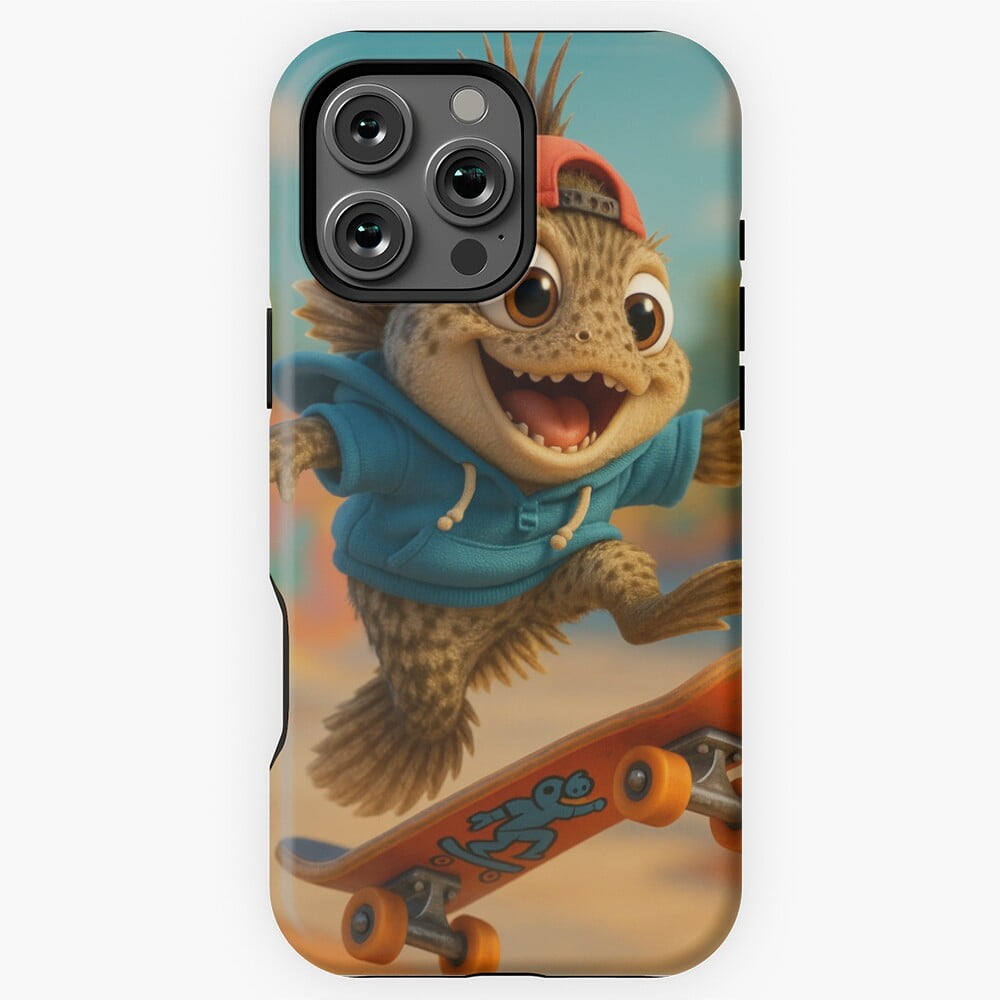 Composition with Sea Fish Artistic Pattern Art Phone Case with iPhone ...