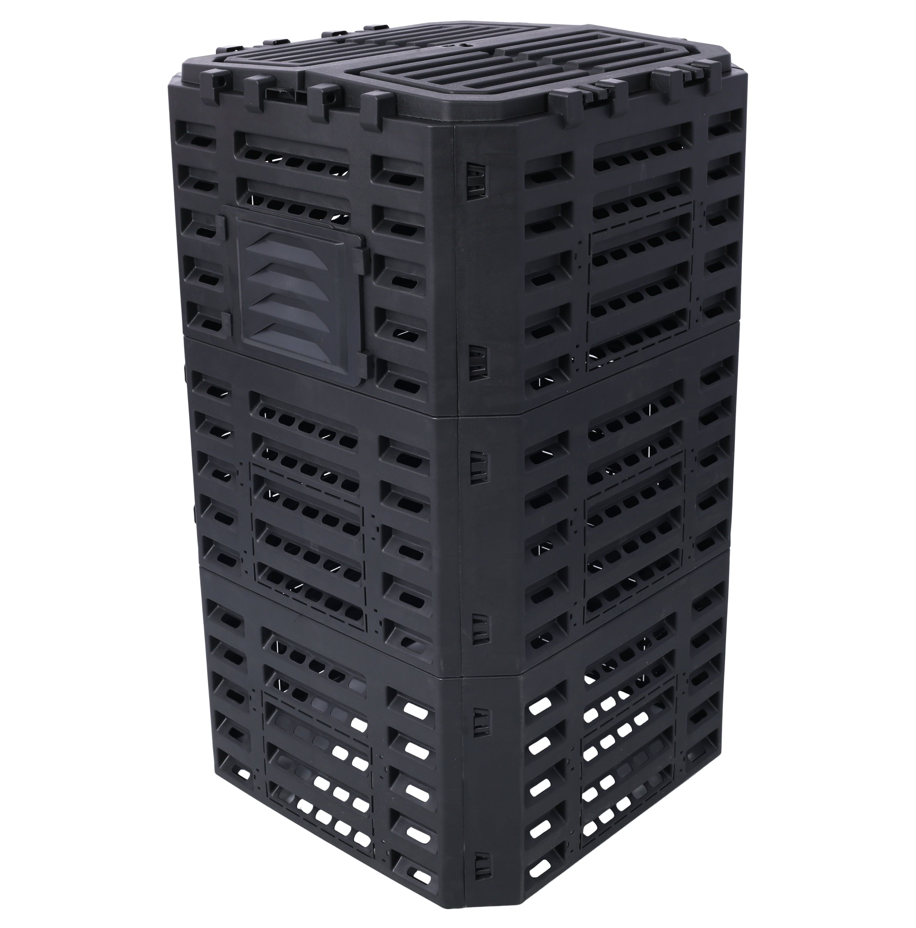 Compost Bin - 132 Gallon (500L) Recycled Plastic Outdoor Composter ...