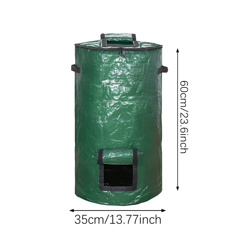Compost Bin Bags Garden Accessory Gardening Tools Pot Vegetable ...