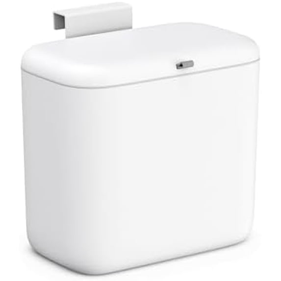 Compost Bin for Kitchen Cabinet Door - 1.8 Gal Small Trash Can with Lid ...