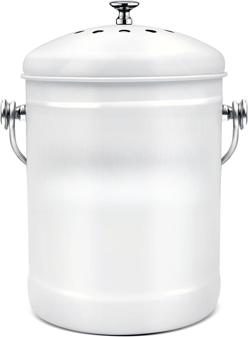 Compost Bin for Kitchen Countertop, 1.3 Gallon Stainless Steel Indoor ...