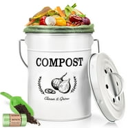 Bamboozle Compost Bin Graphite - Walmart.com