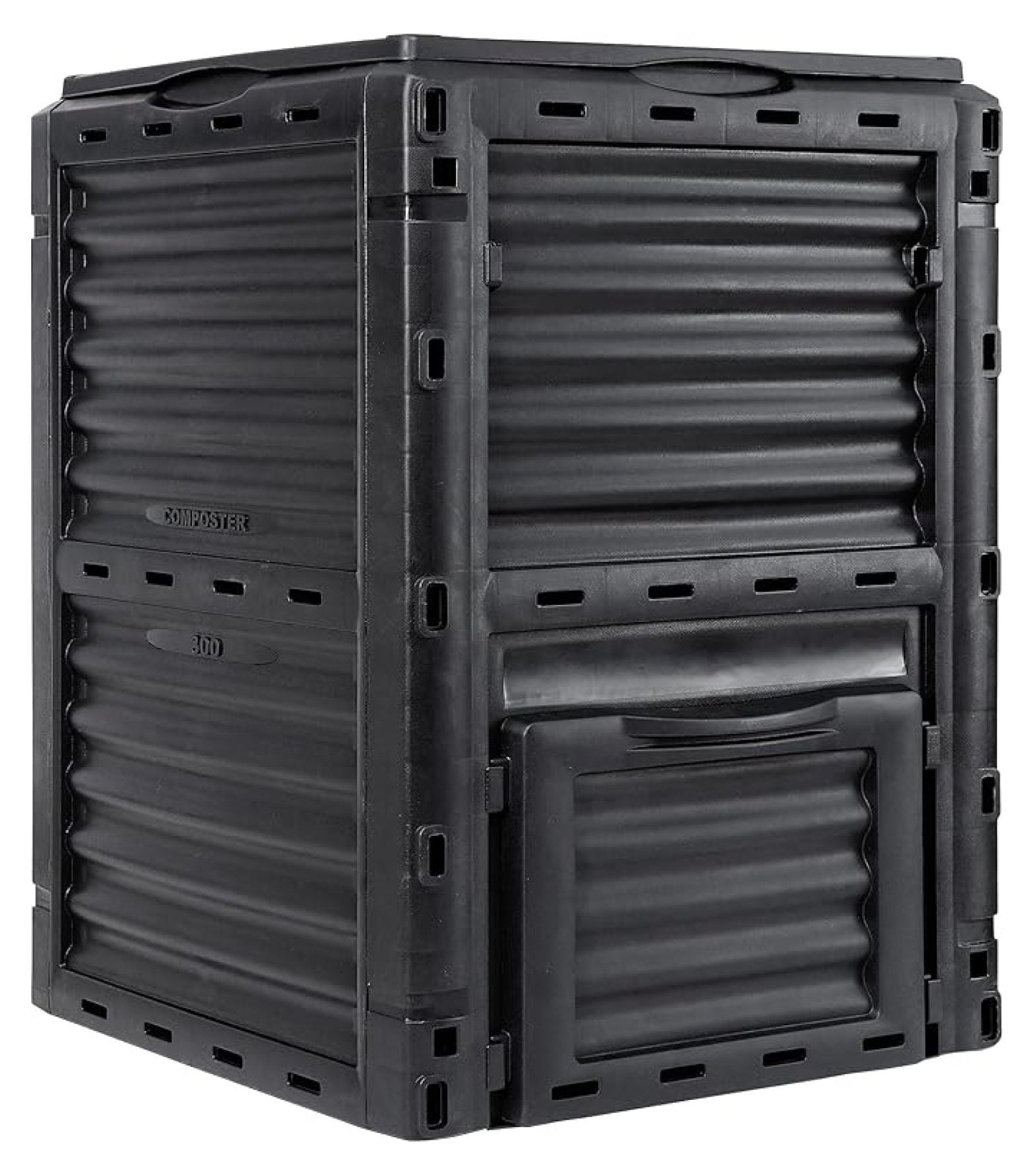Compost Bin Outdoor 80 Gallon - 300L Garden Composter - Easy Assembly ...