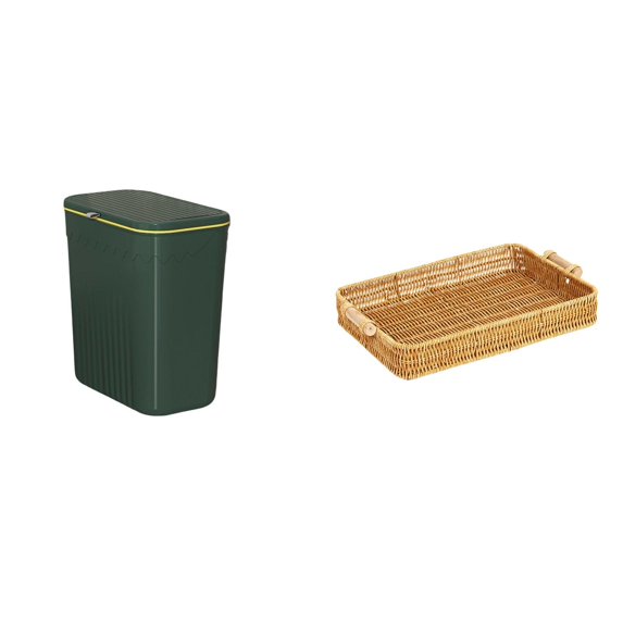 Compost Bin Waste Basket Trash Can Wall Mounted Design Suitable for ...