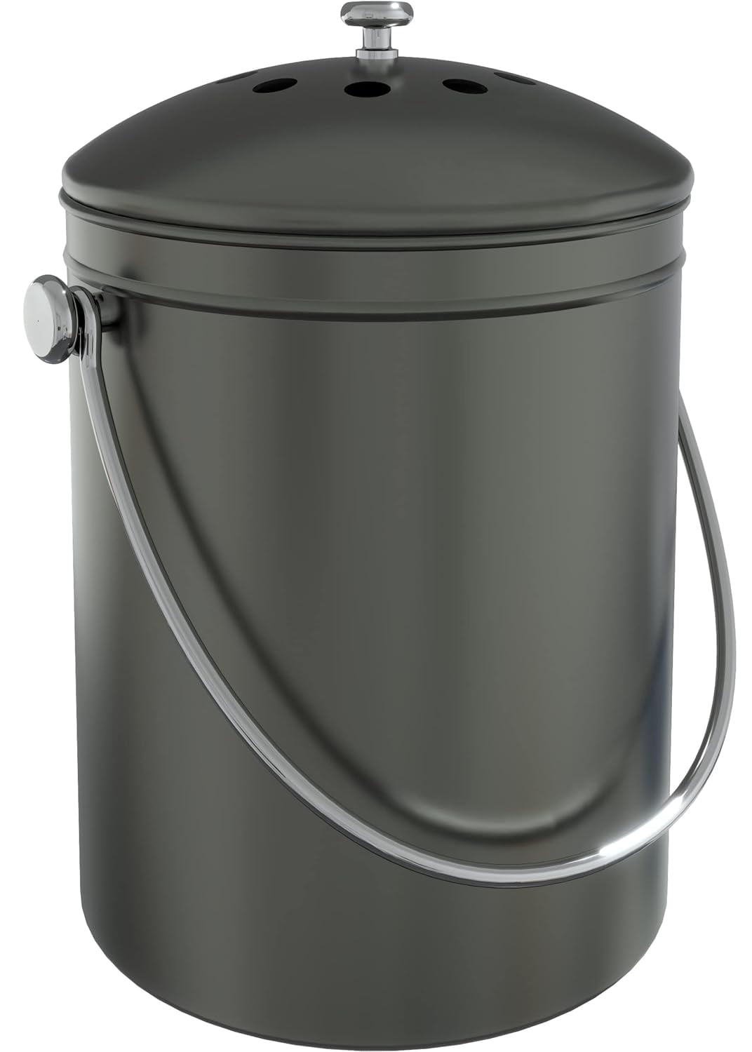 Compost Bin for Kitchen Countertop, 1.3 Gallon Compost Bucket for ...