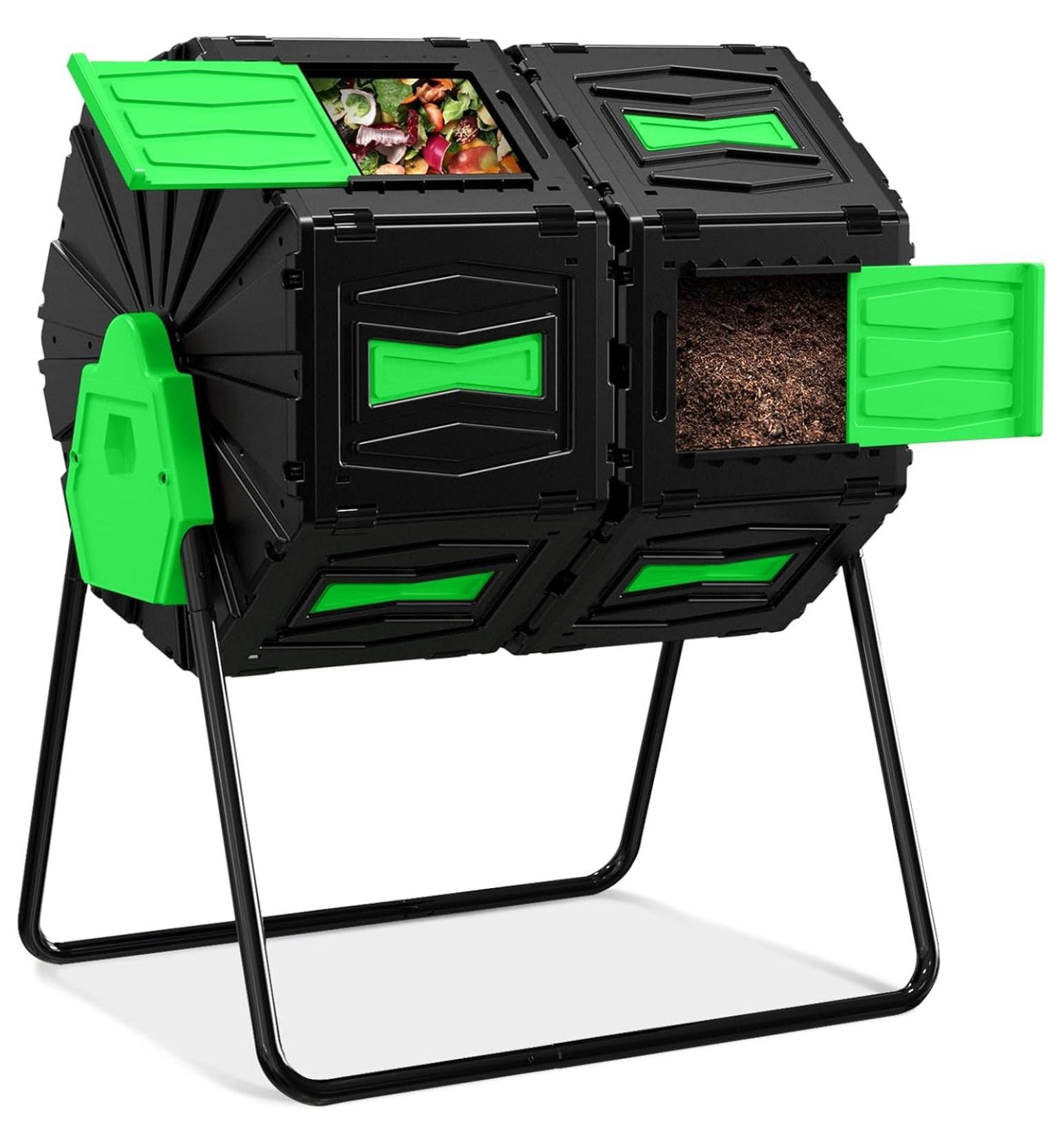 Compost , Easy Assemble & Efficient Outdoor Compost Bin, 45 Gallon/170 ...