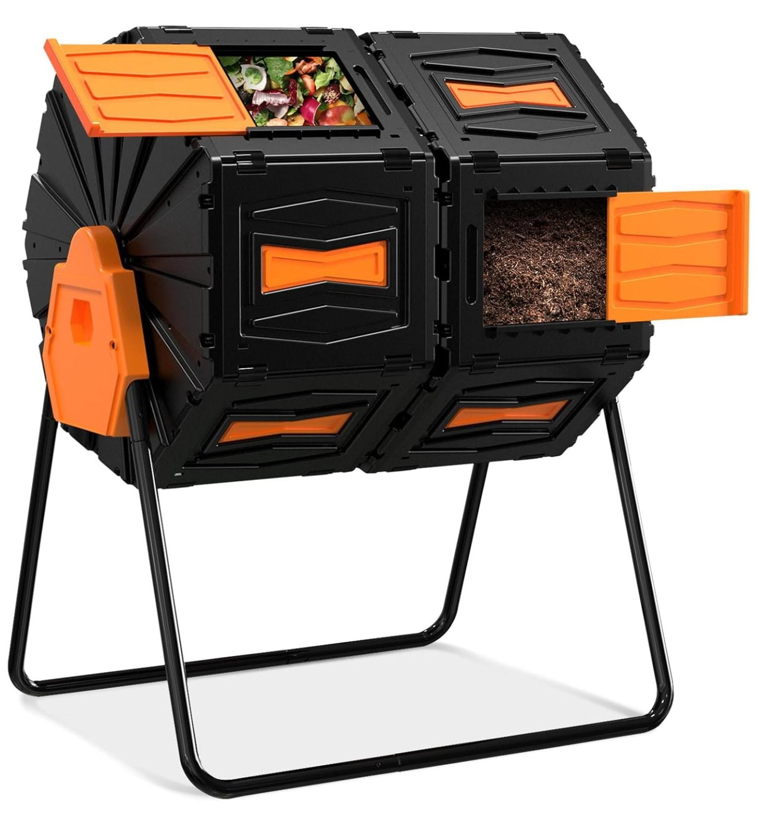 Compost , Easy Assemble & Efficient Outdoor Compost Bin, 45 Gallon/170 ...