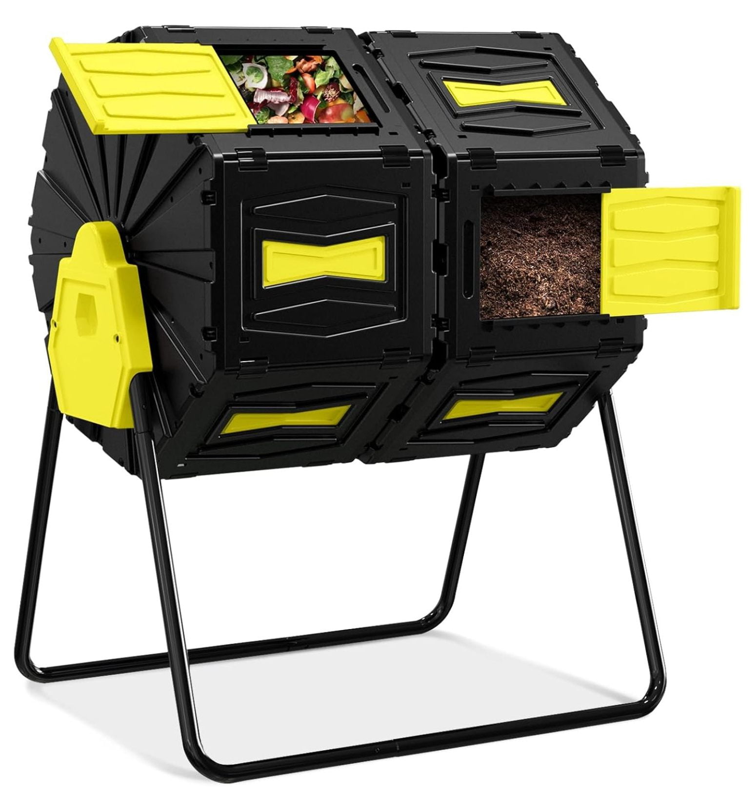 Compost , Easy Assemble & Efficient Outdoor Compost Bin, 45 Gallon/170 ...