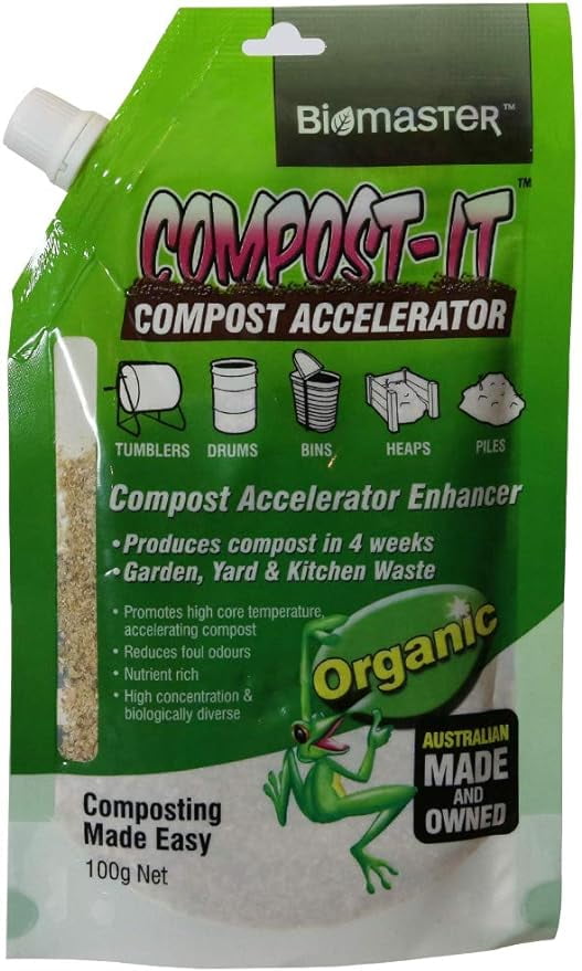 Compost-It Compost Accelerator/Starter 100g Spout Pack for All ...