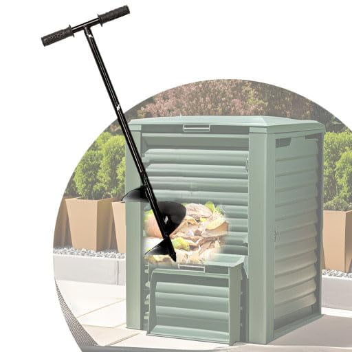 Compost Turner Aerator,Compost Stirrer Tool for Outdoor Composting ...