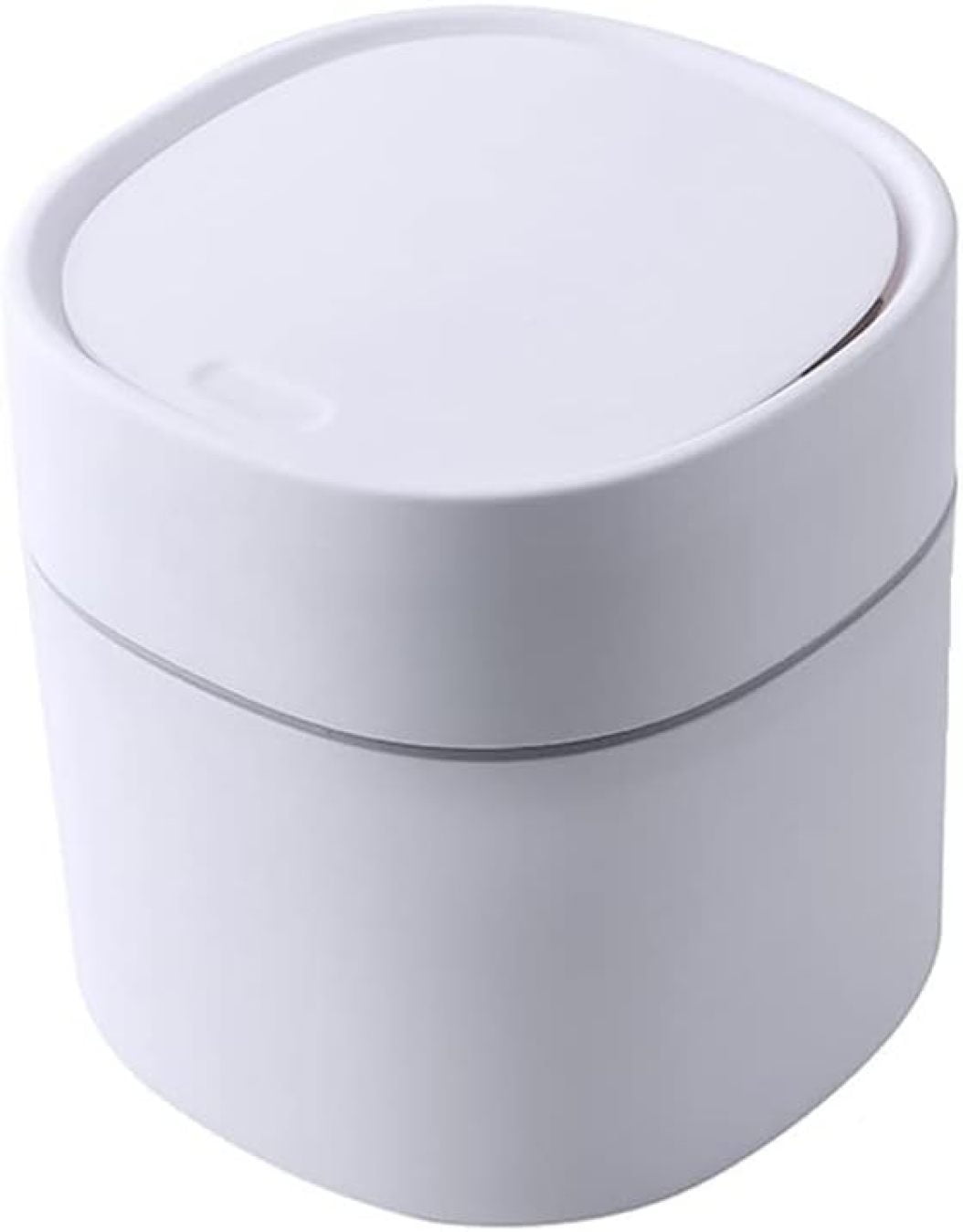 Compost bin Kitchen/Garbage Mini Desktop Trash Can with Lid 2L Tabletop ...