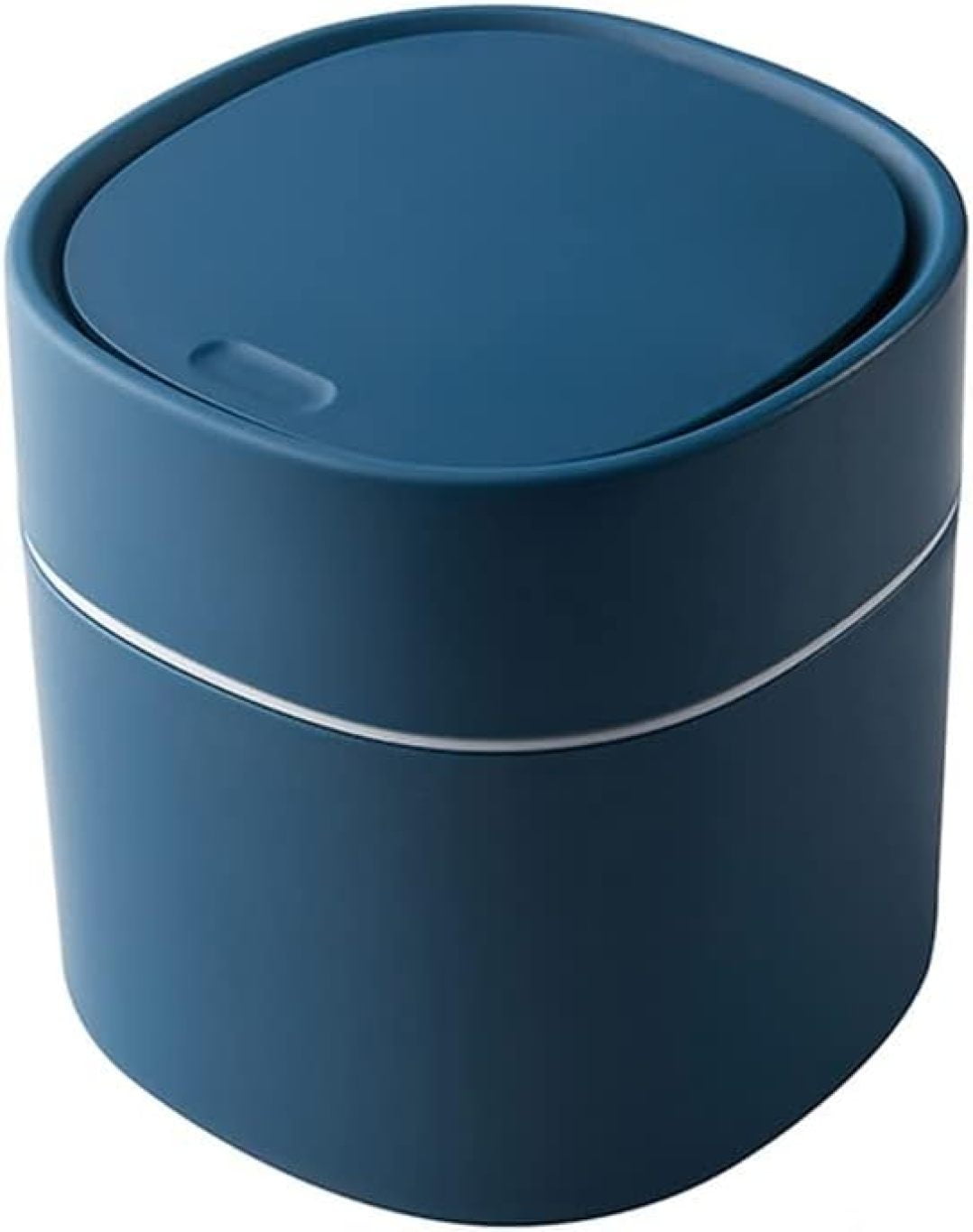Compost bin Kitchen/Garbage Mini Desktop Trash Can with Lid 2L Tabletop ...