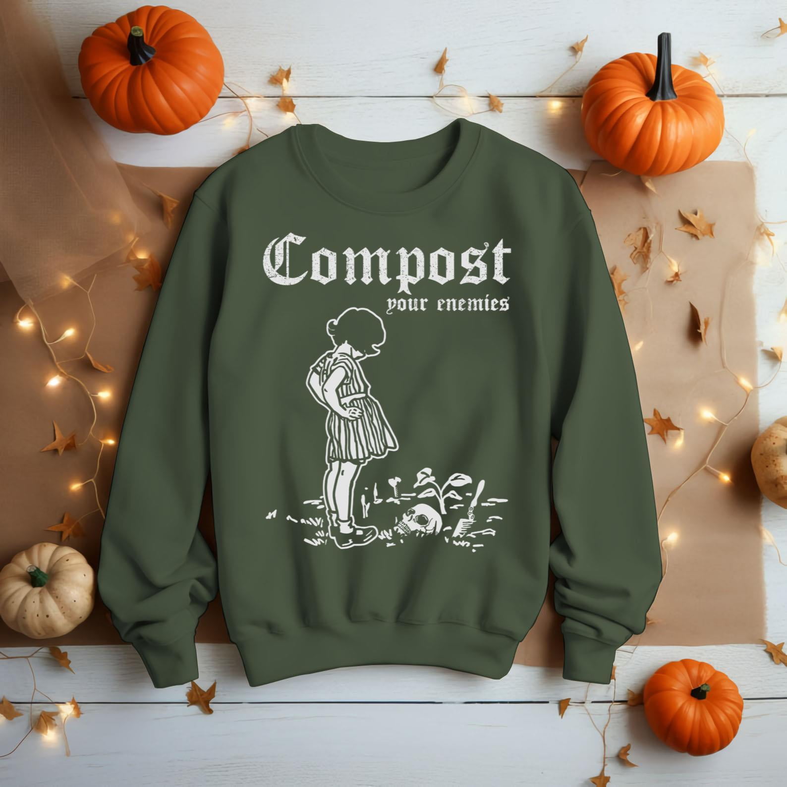 Compost the World Shirt, Decompose the Rich Tee, Radical Activist Shirt ...