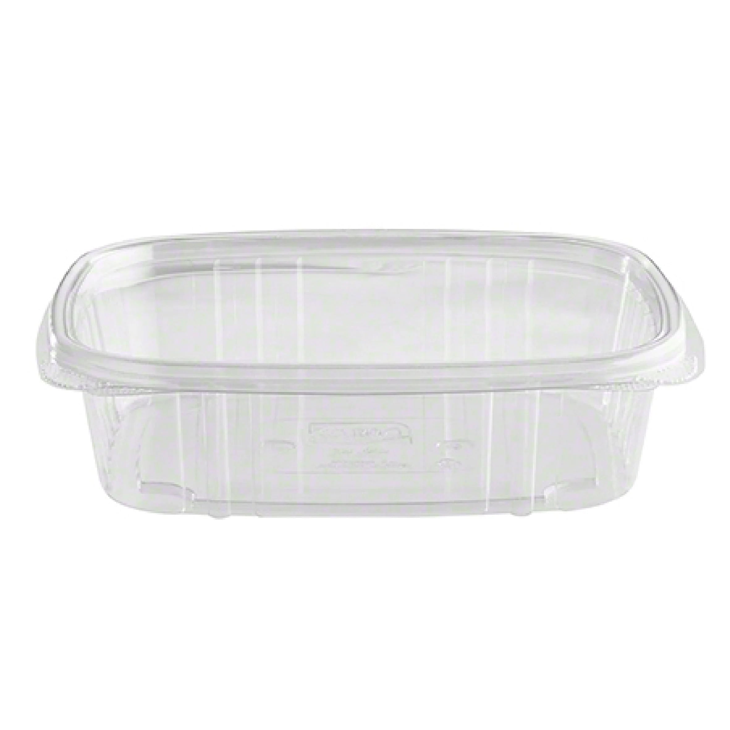 Compostable 12 oz Clear Hinged Deli Containers - Walmart.com