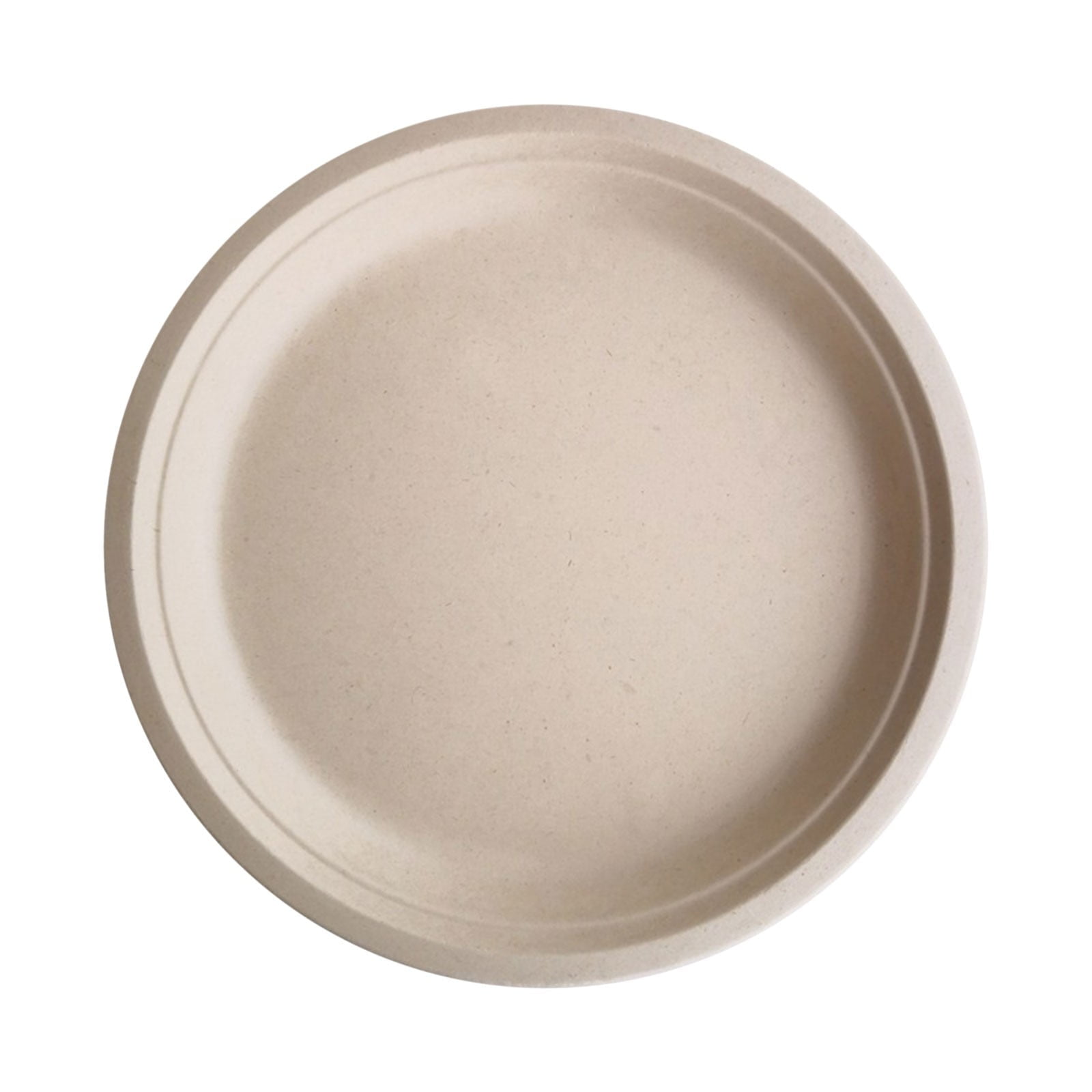 |Compostable Paper Plates Heavy Duty 50 Pack Biodegradable Disposable ...