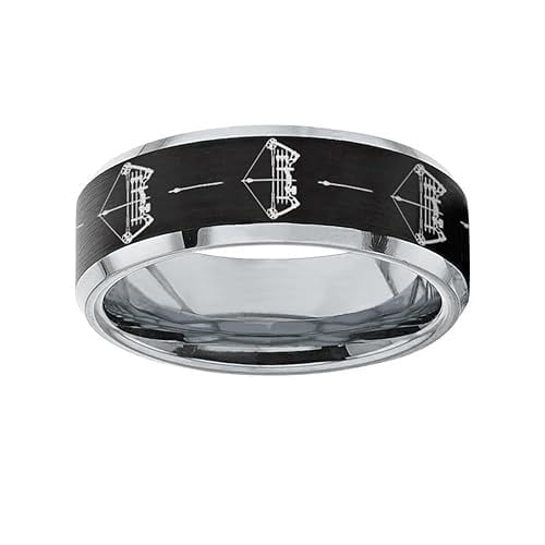 Compound Bow Engraved Ring Compound Bow wedding band Compound Bow ...