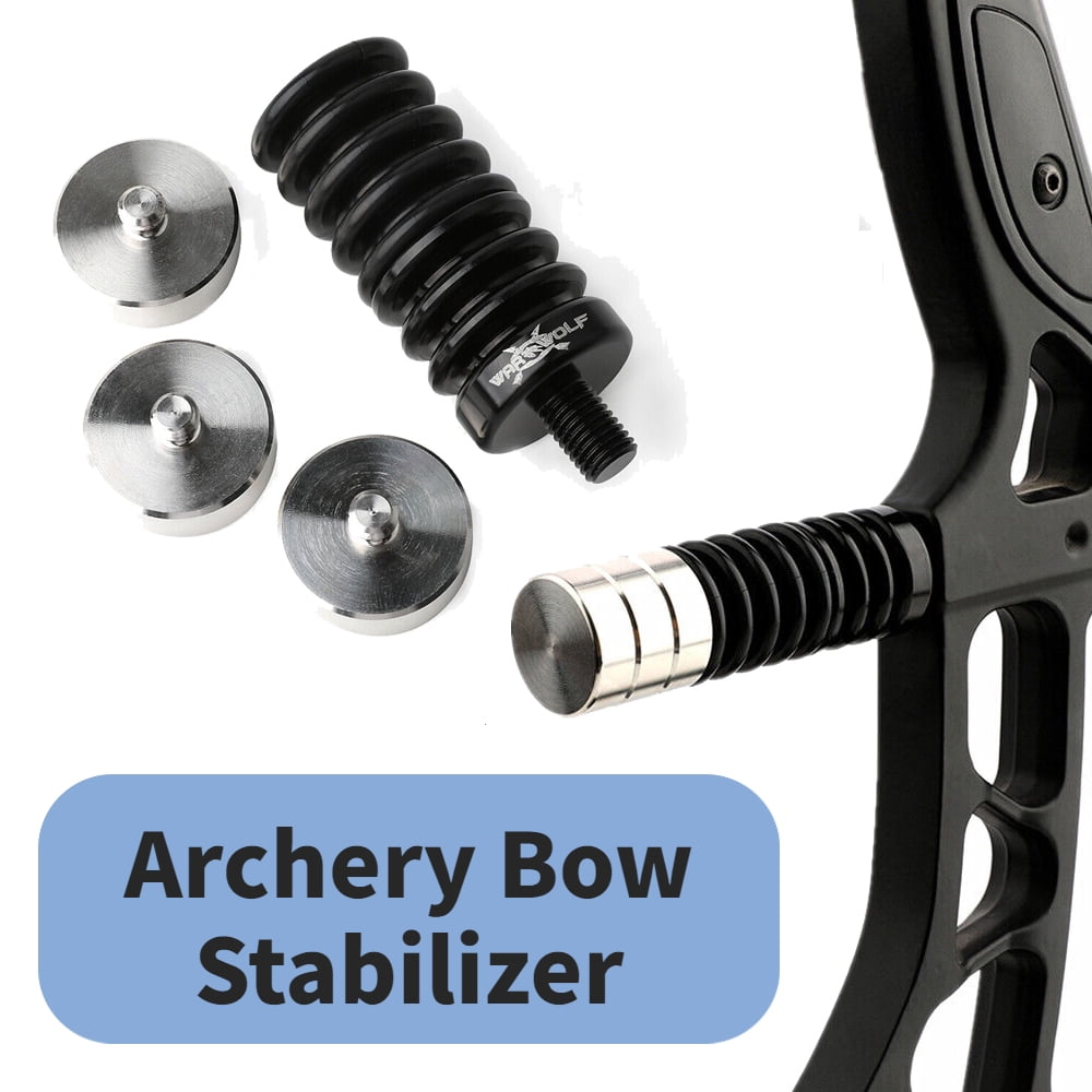 Compound Bow Riser Stabilizer Archery Shock Absorber Dampener Balance ...