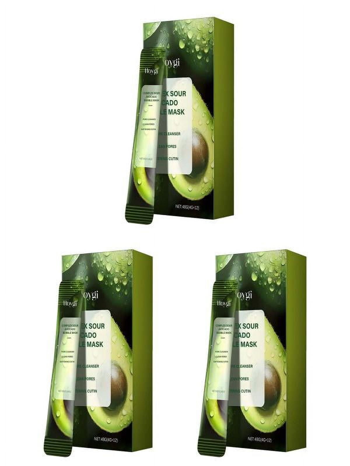 Compound Foam Facial Mask 12 Pack Deep Cleansing Shrink Pores Moisturizing Hydration Jelly Film ...