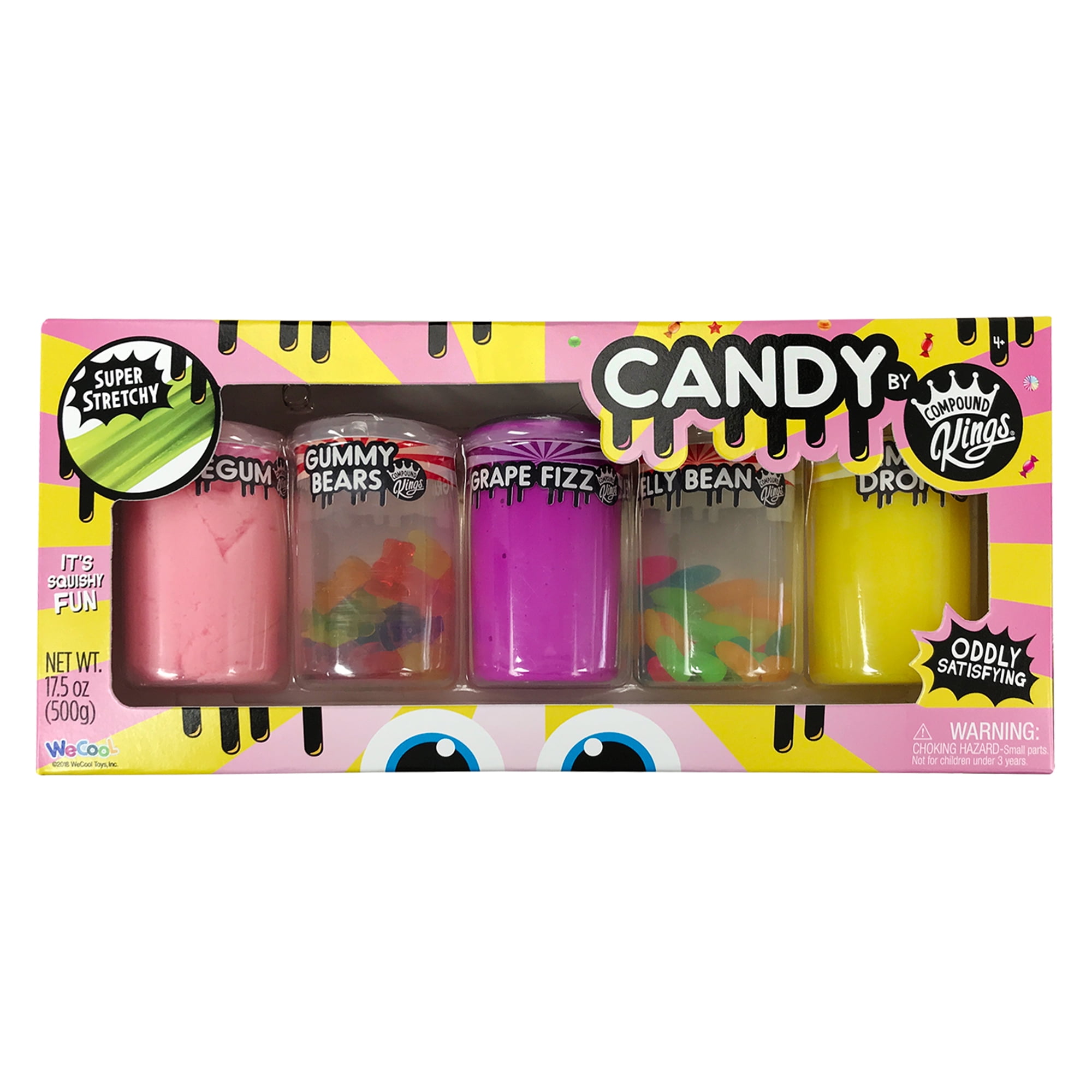 Compound Kings 5 Pack of Candy Scented Slime - Walmart.com