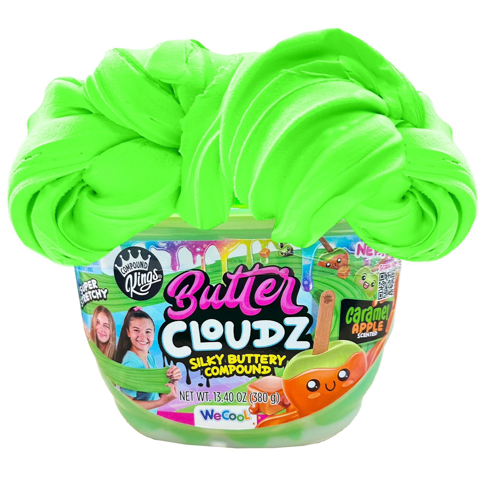 Compound Kings Fluffy Cloudz Butter Slime Bucket for Boys and Girls ...